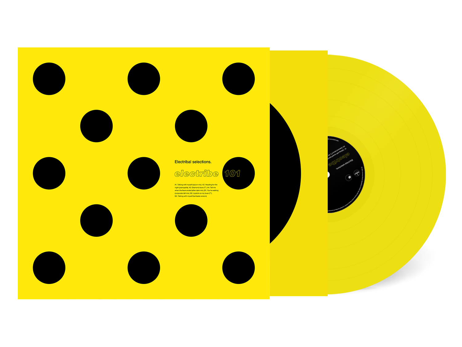 Electribe 101 / Electribal Selections Translucent Yellow Vinyl LP ...
