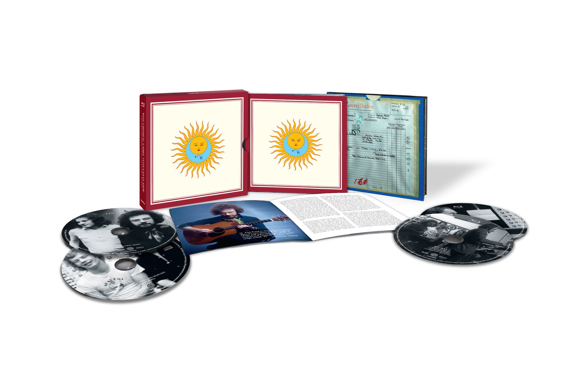 King Crimson / Larks' Tongue in Aspic 2 x blu-ray + 2CD 50th anniversa ...