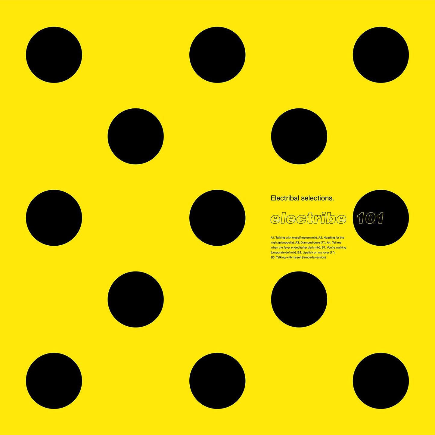 Electribe 101 / Electribal Selections Translucent Yellow Vinyl LP ...