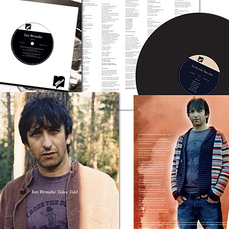 LIMITED SIGNED EDITION: Ian Broudie / Tales Told - vinyl LP + 7" singl ...