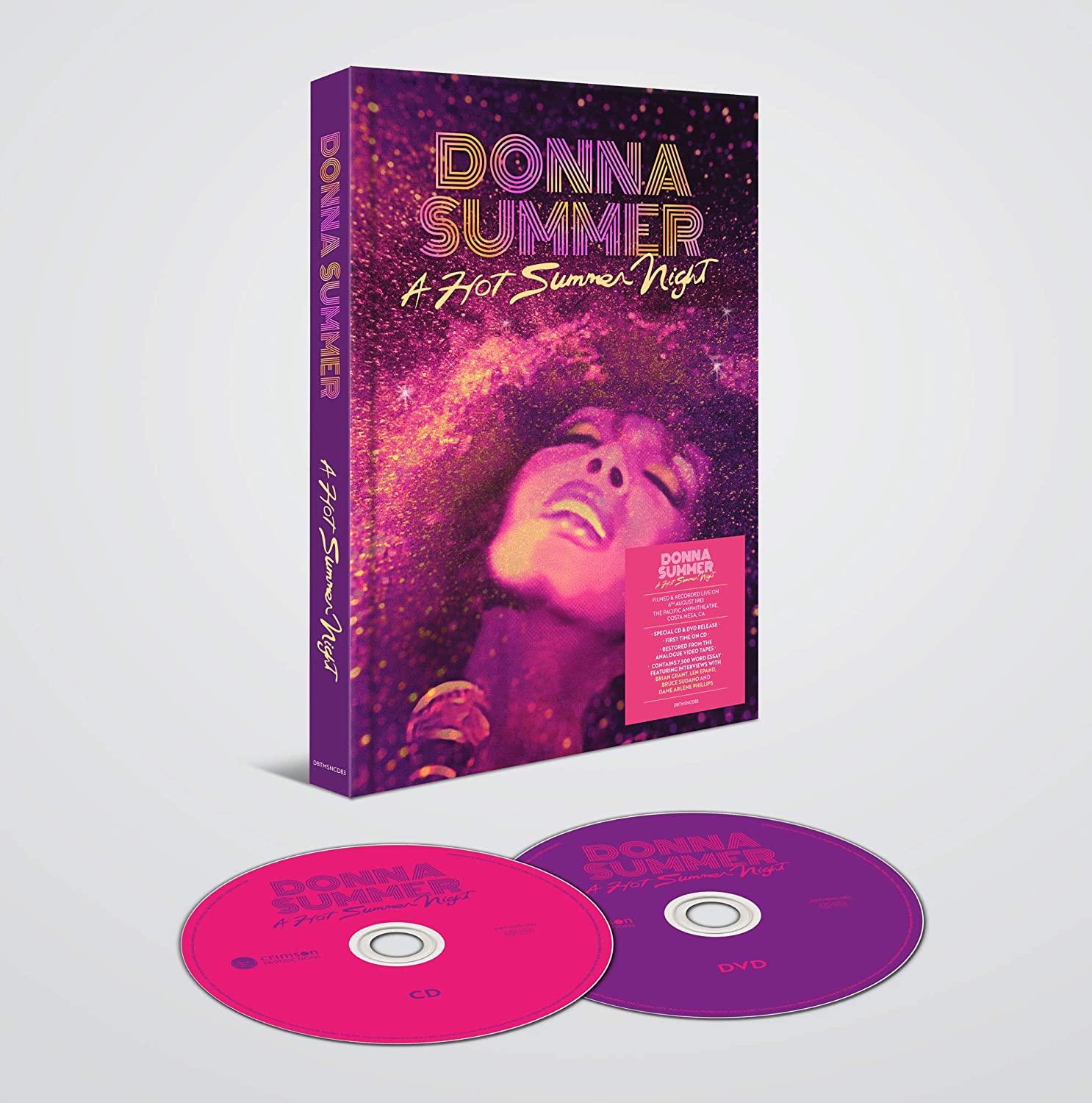 Donna Summer / A Hot Summer Night CD+DVD deluxe – theSDEshop.com